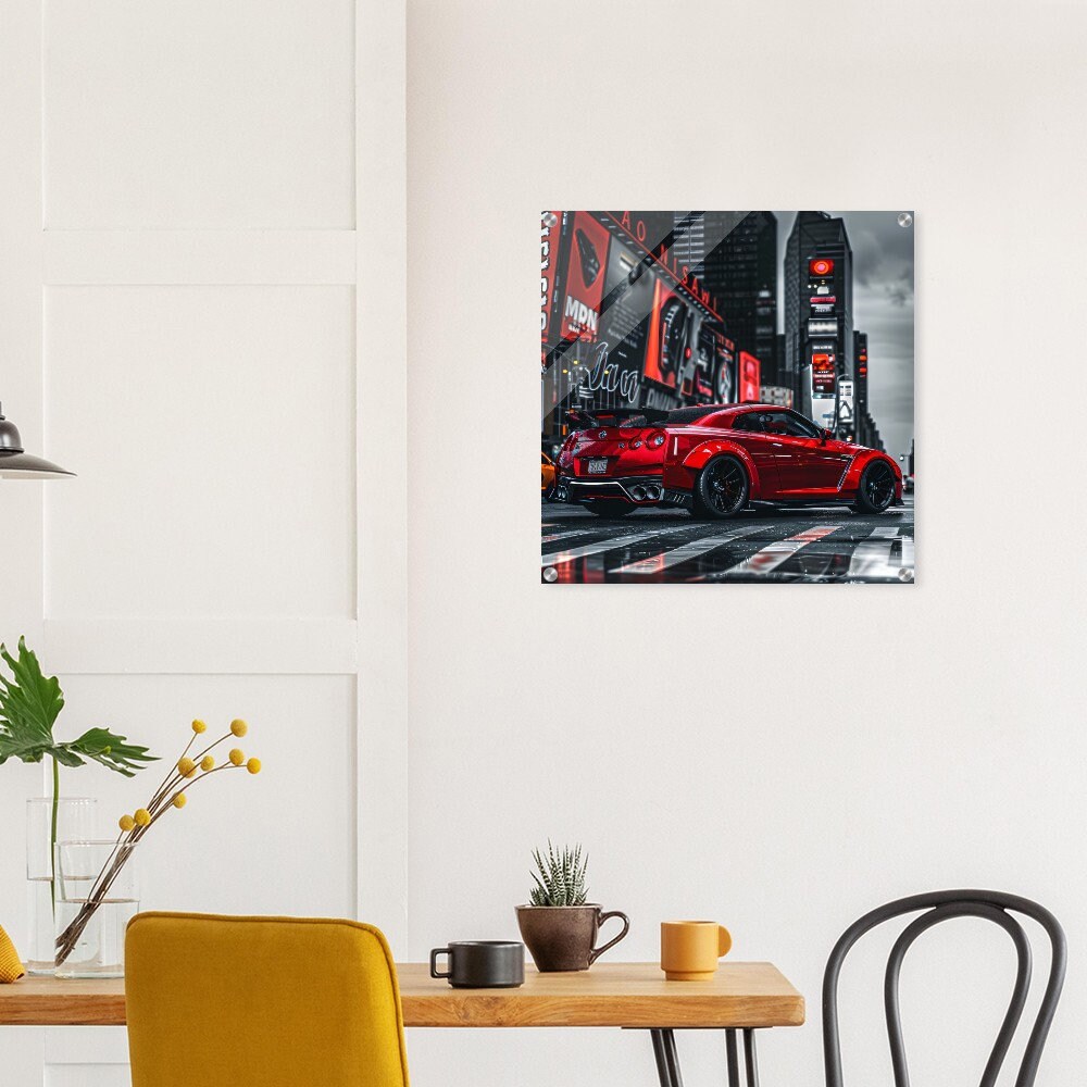 Custom Wall Art | Nissan GTR R35 Acrylic Print Wall Art | GTR Lovers ...