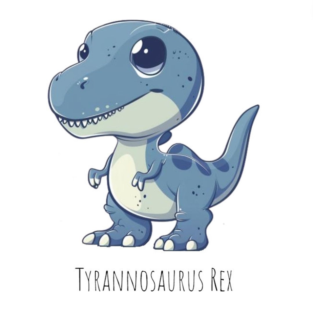 Dinosaur With Names, Printable Kids Wall Art, for Canvass - Etsy