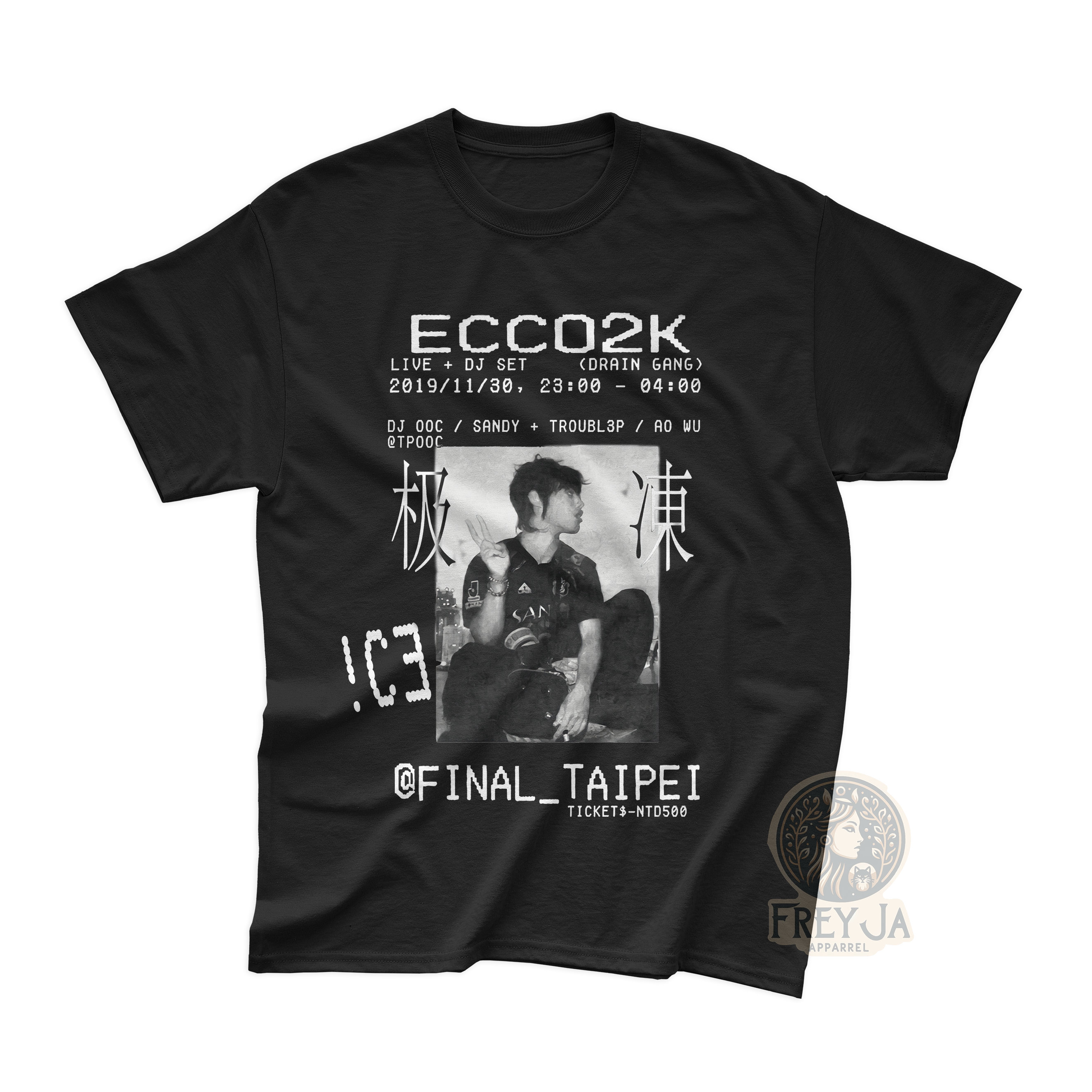 Ecco2k Exclusive T-shirt Drain Gang Merch Bladee Shirt Thaiboy Digital ...