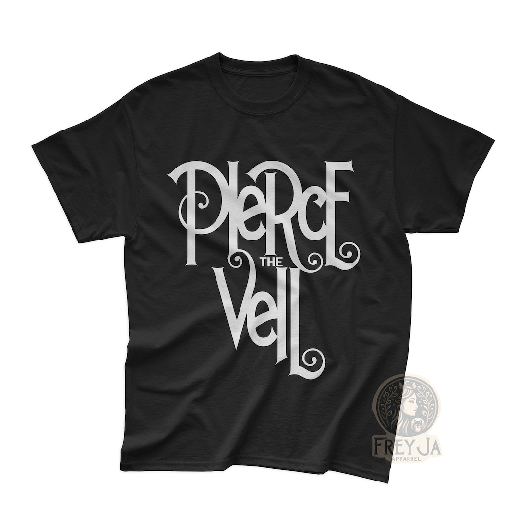Pierce the Veil Logo T-shirt - Rock Music Band Merch - Unisex Rock ...