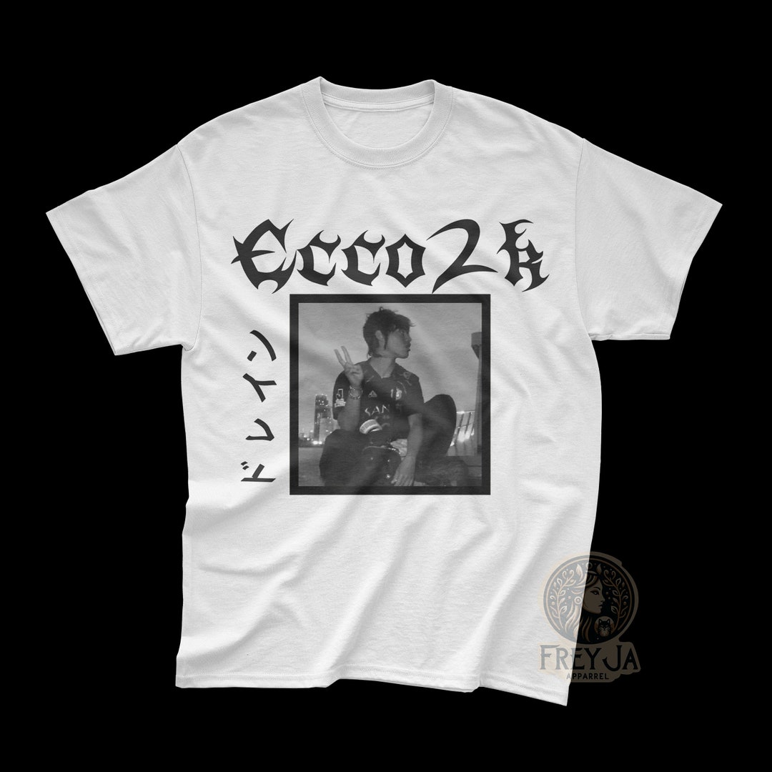 Ecco2k Exclusive T-shirt - Drain Gang Merch - Bladee Shirt - Thaiboy ...
