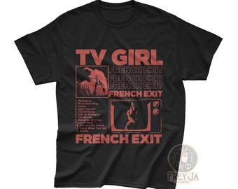 TV Girl Unisex T-shirt French Exit Album Tee Music Band Graphic Shirt ...