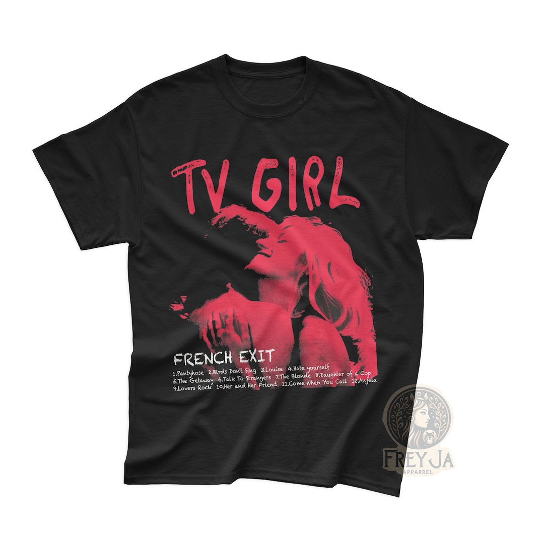 Exclusive TV Girl T-shirt - French Exit Album - TV Girl Merch - Unisex ...