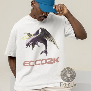 Ecco2k Exclusive T-shirt - Drain Gang Merch - Bladee Shirt - Thaiboy ...