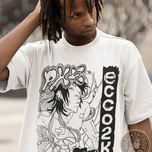 Ecco2k Exclusive T-shirt - Drain Gang Merch - Bladee Tee - Thaiboy ...