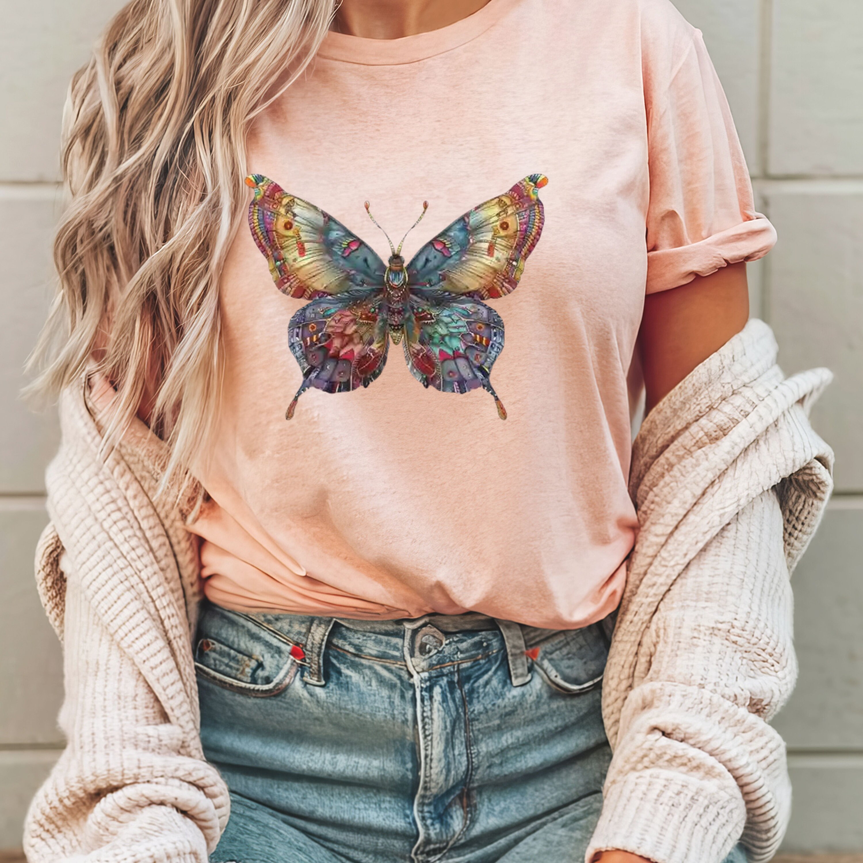 BOHO Monarch Butterfly Shirt, Butterfly Tee, Butterfly Gift Shirt for ...