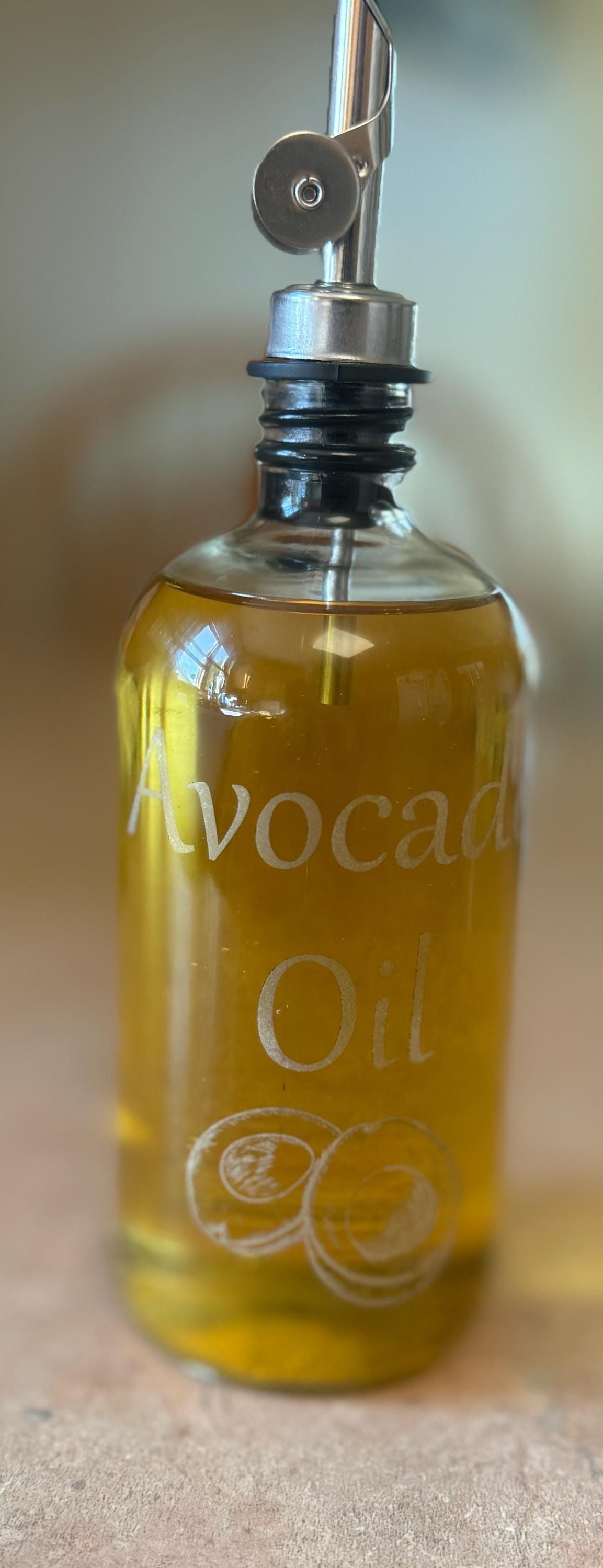 Engraved Cooking Oil Bottle - Etsy