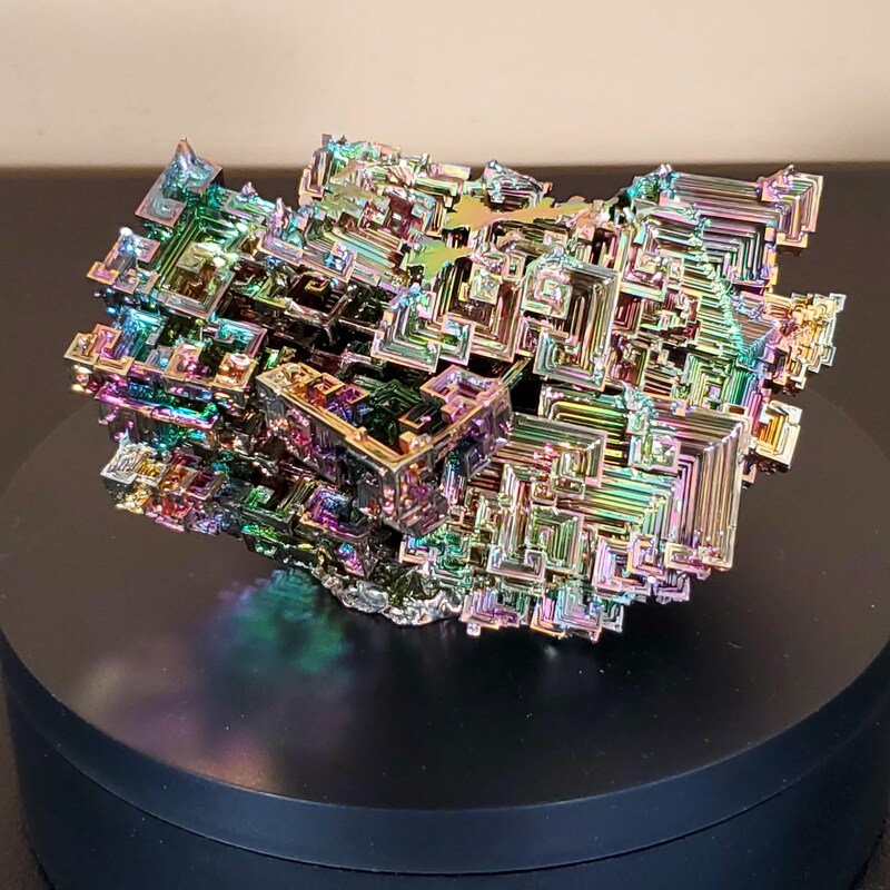Bismuth Geode - Etsy