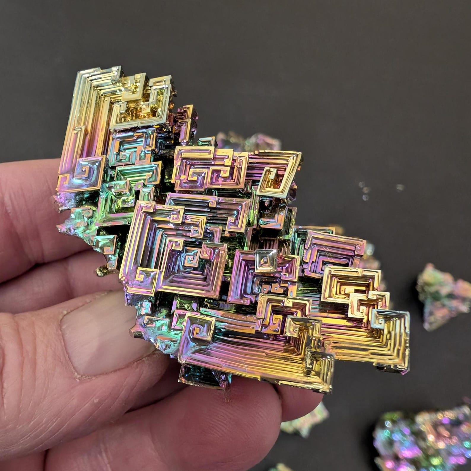 Rainbow Bismuth Crystals – 1 Kg Wholesale Lot - AAA Grade - USA Made - Etsy