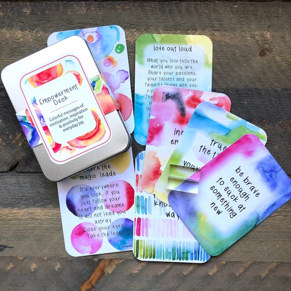 Inspirational Cards - Etsy