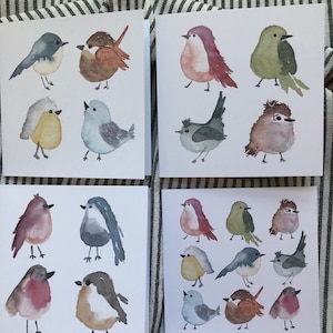 For the Birds Notecards | Watercolor Cards | Art Cards | Nature Cards ...