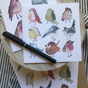 For the Birds Notecards | Watercolor Cards | Art Cards | Nature Cards ...