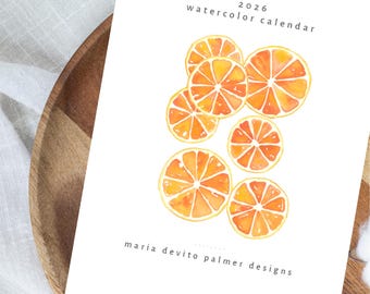 2025 for the Birds Watercolor Calendar - Etsy