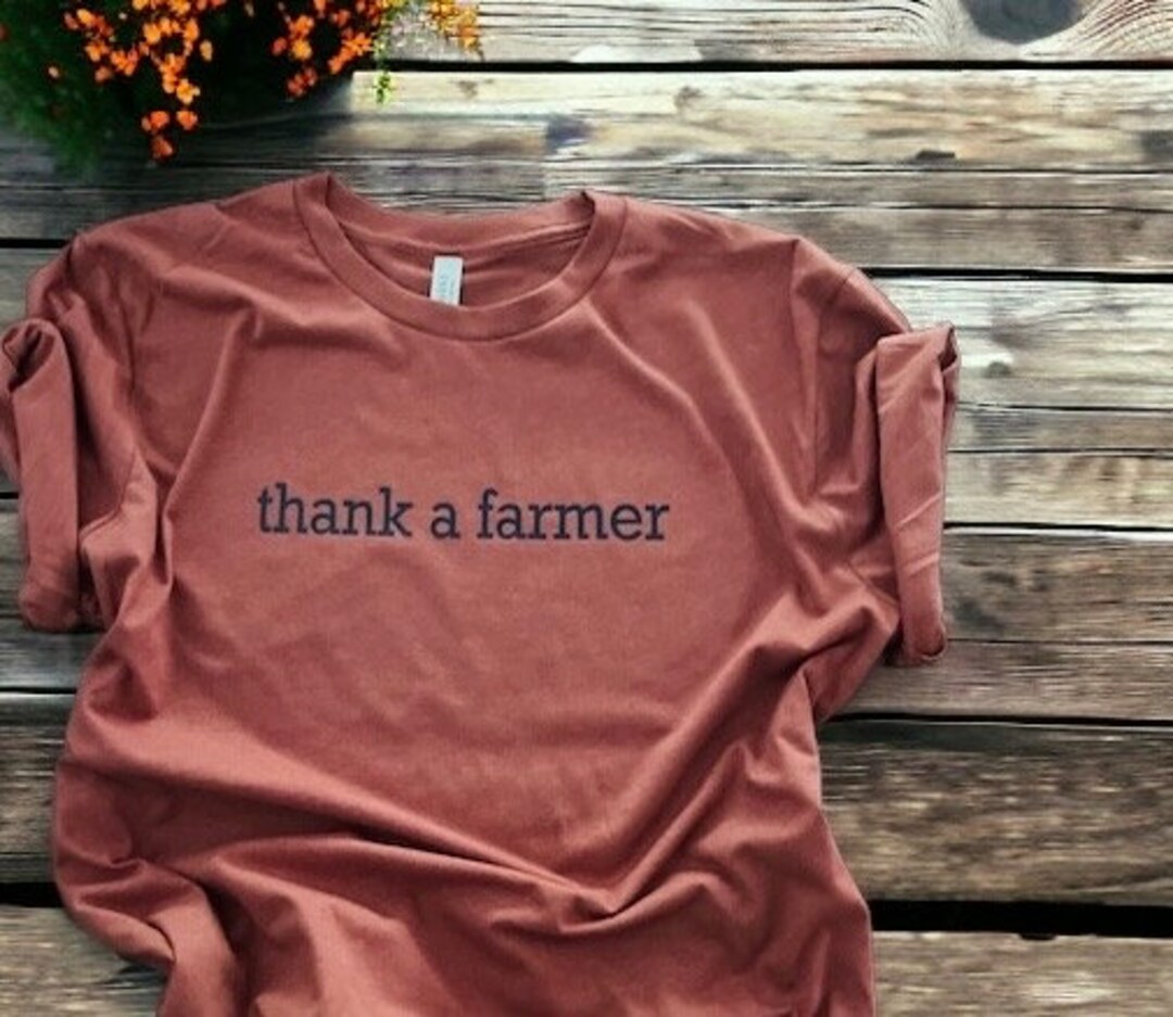 Thank a Farmer Shirt, Farm Shirt, County - Etsy