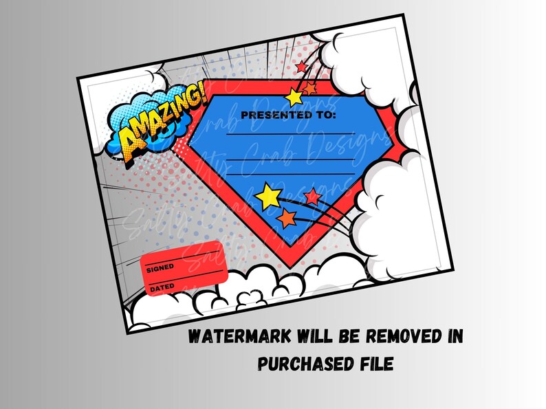 Printable Amazing Certificate | Good Job Printable Certificate ...