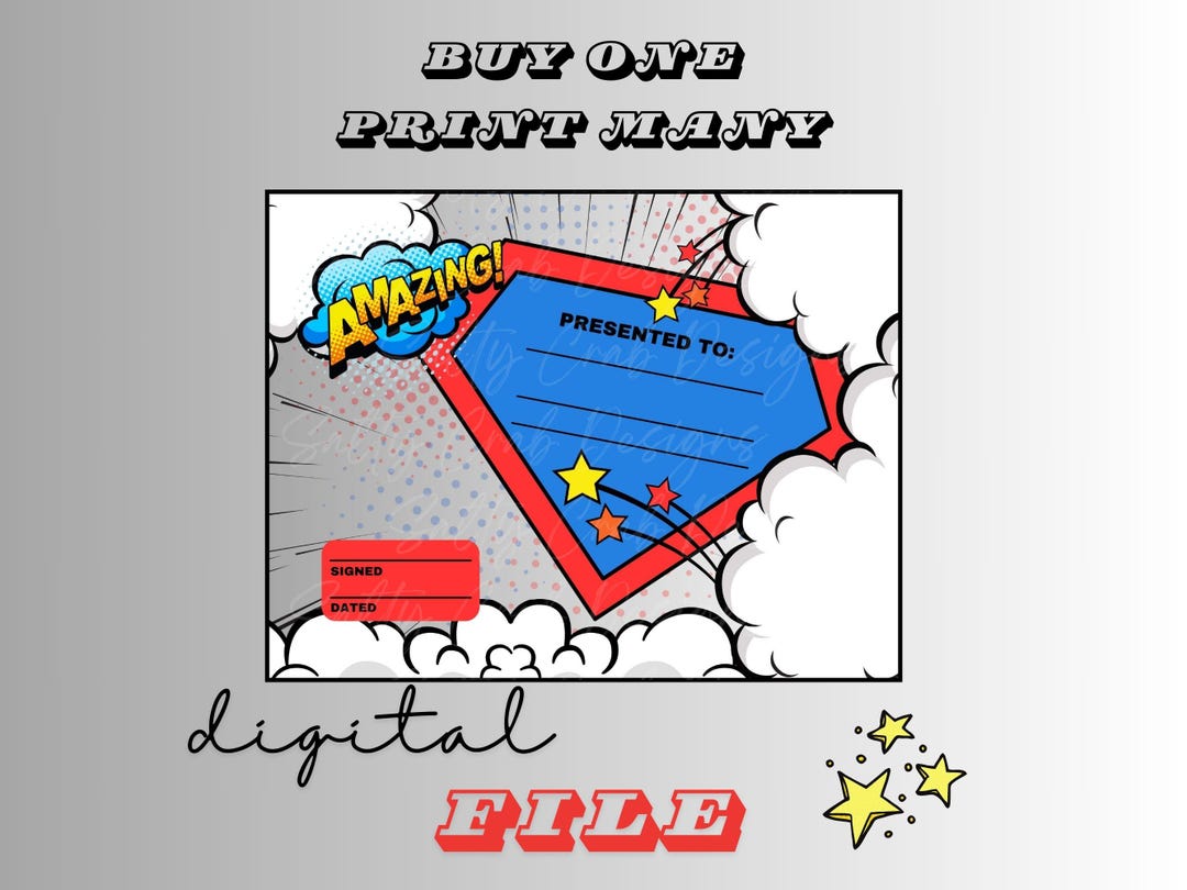 Printable Amazing Certificate | Good Job Printable Certificate ...