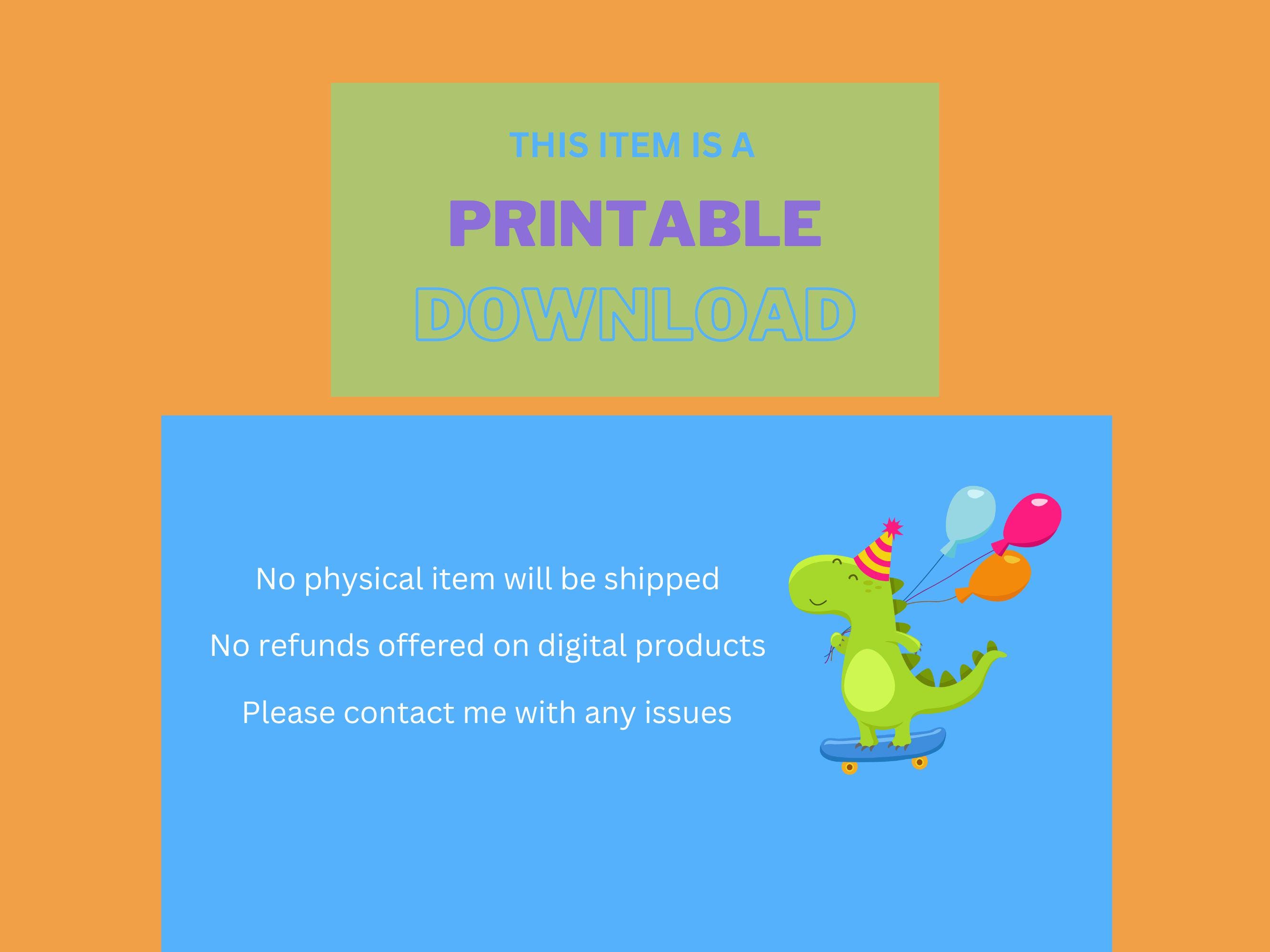 Happy Birthday Certificate | Dinosaur Printable Certificate | Great for ...