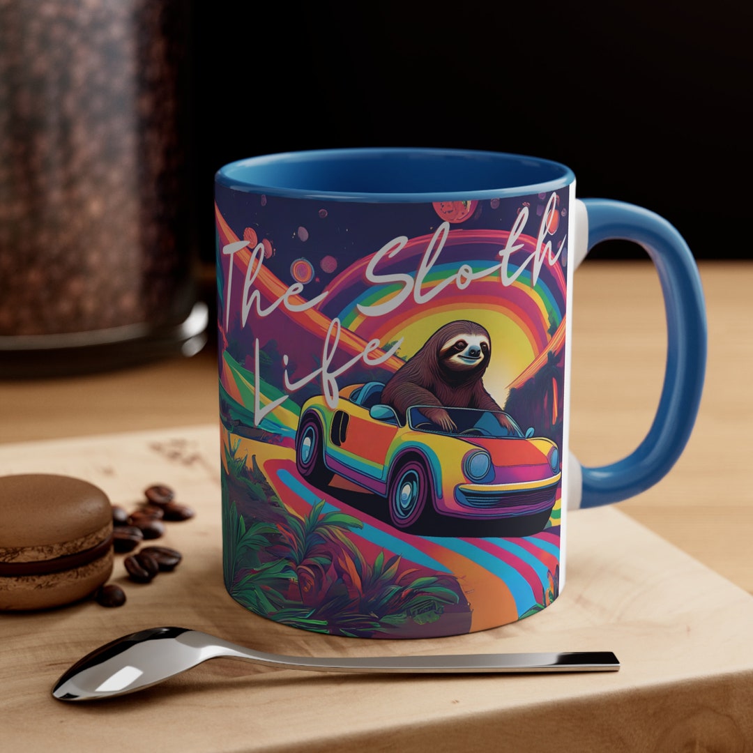 Cruisin' Sloth Life the Sloth Life Coffee Mug Office Mug Workplace ...