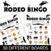 Rodeo Bingo | Texas Culture Game | Printable Classroom & Family ...