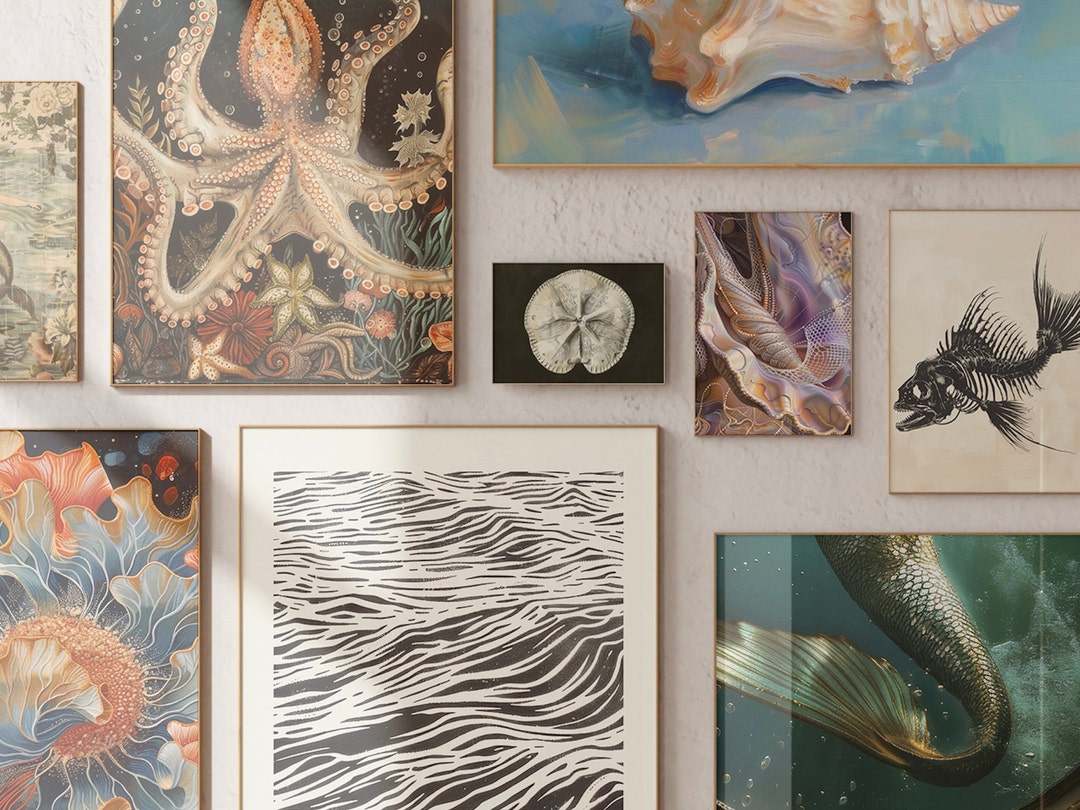 MERMAID CORE 42 Printables - Etsy