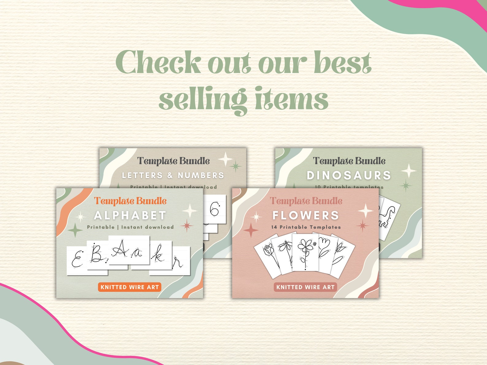 Keychain Knitted Wire Art Figures Template Personalized Keychain Shape ...