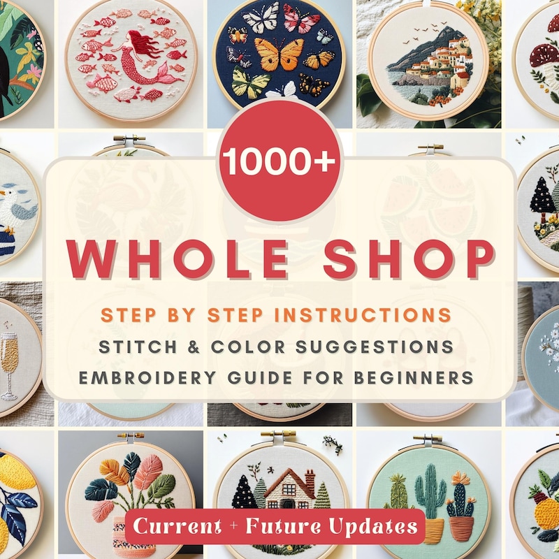 Florally Hand Embroidery - Etsy