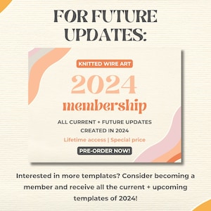 Knitted Wire Art Template Bundle Letter Pattern for Wire Letter ...