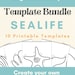 Sealife Knitted Wire Templates Animal Art Coastal Decor DIY Bending ...