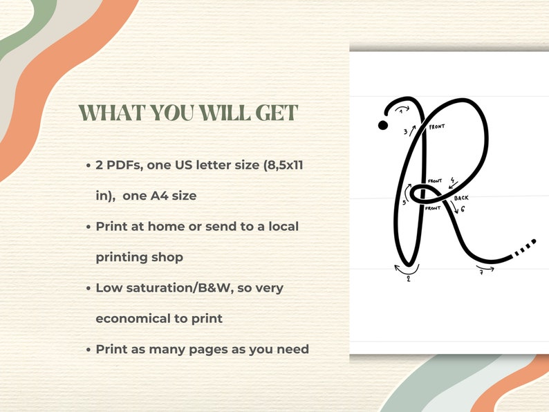 Alphabet Knitted Wire Template Letters Uppercase and Lowercase Wire ...