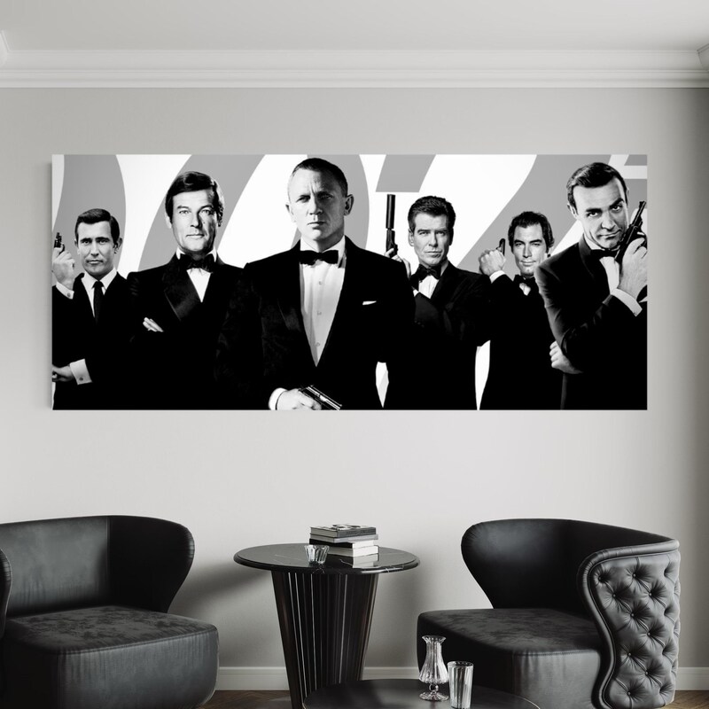 James Bond Poster - Etsy Canada