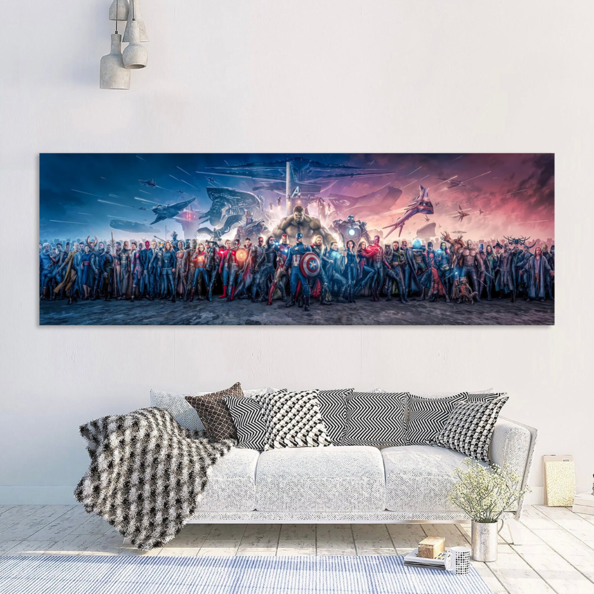 Marvel XXL Character Canvas Marvel Canvas Avengers Poster Marvel Gift ...