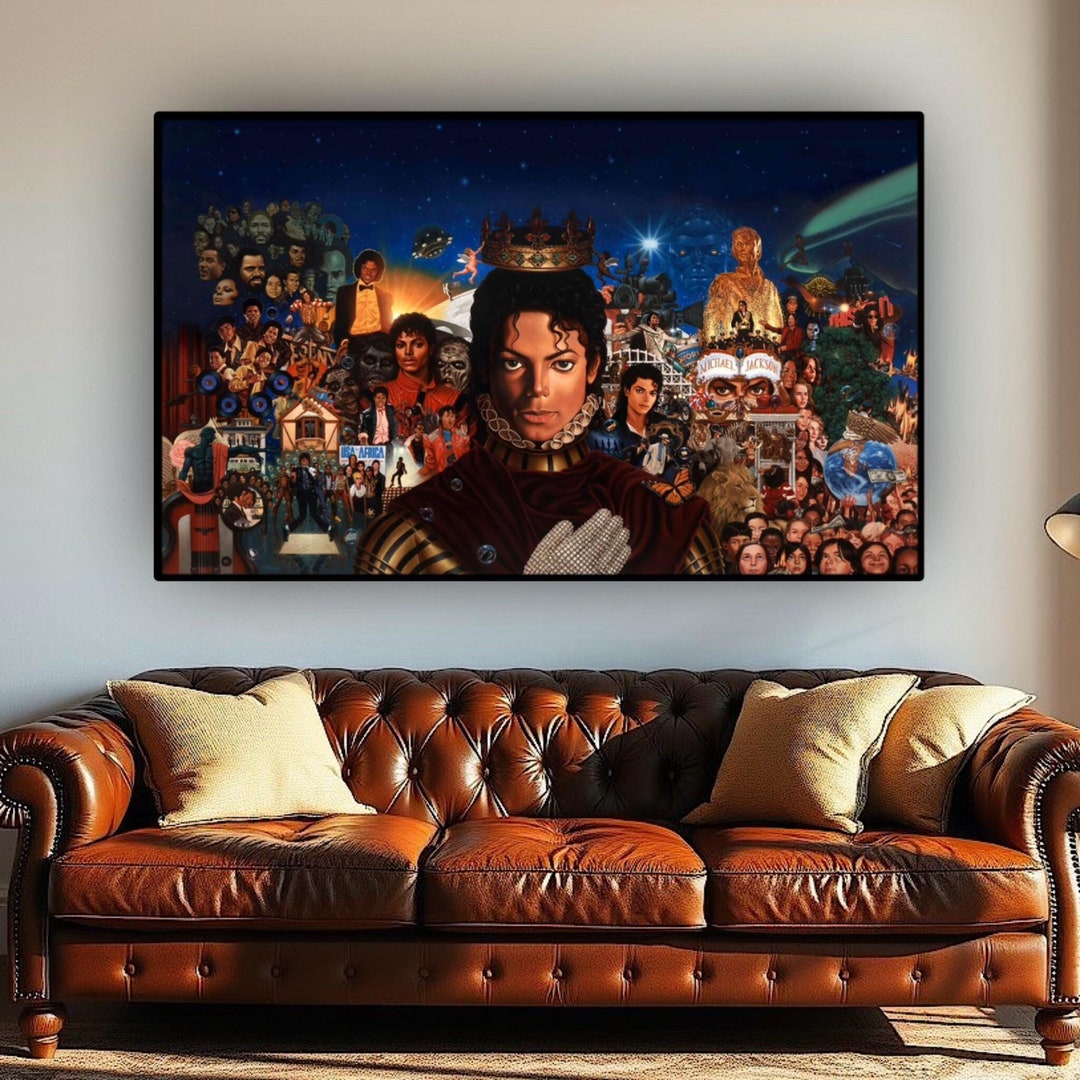 Michael Jackson Canvas Michael Jackson Poster Michael Jackson Pop Art ...