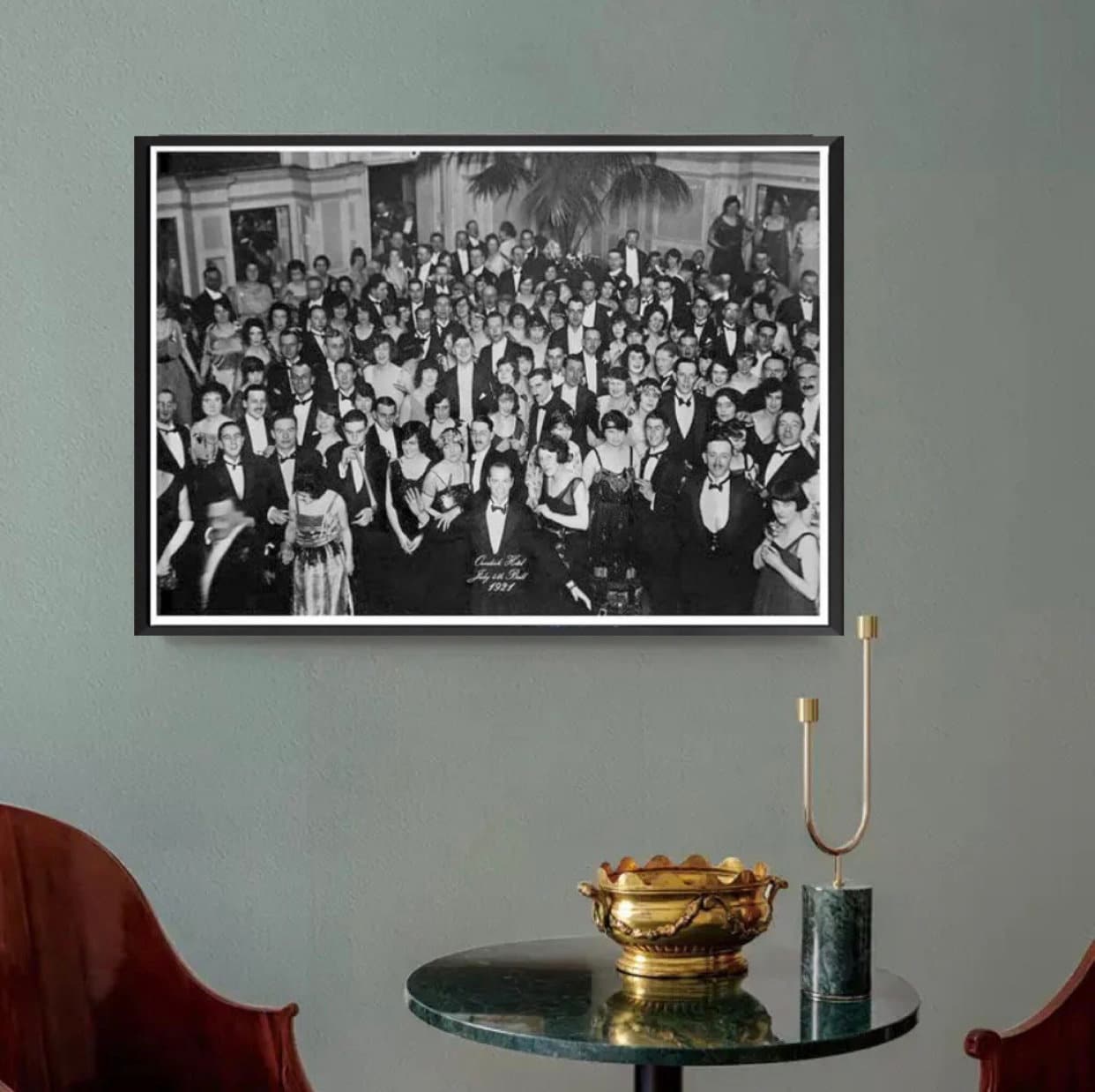 THE SHINING Stanley Kubrick Canvas Wall Art , the Shining Dinner Ball ...