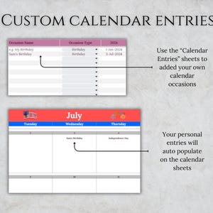 The Ultimate Digital Calendar and Interactive Daily Planner Spreadsheet ...