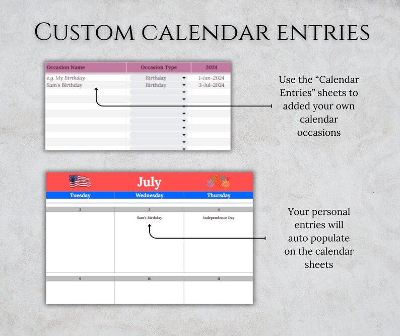 The Ultimate Digital Calendar and Interactive Daily Planner Spreadsheet ...