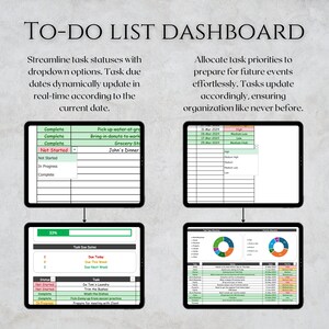 The Ultimate Digital Calendar and Interactive Daily Planner Spreadsheet ...