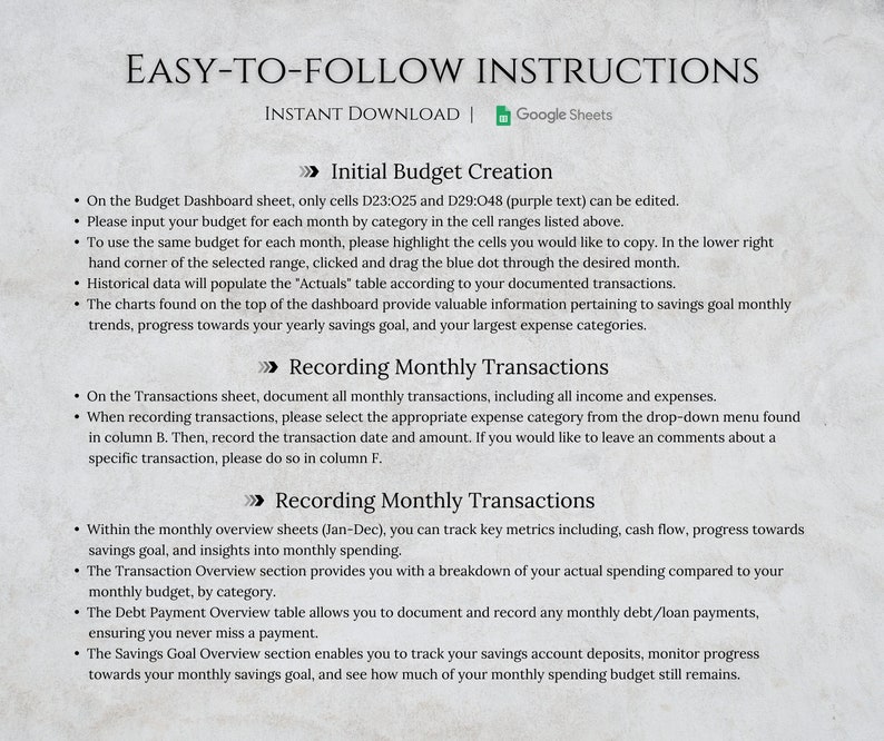 The Ultimate Personal Budget Spreadsheet (orange), Financial Planning ...