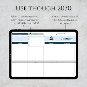 La mejor hoja de cálculo de calendario digital y planificador diario ...