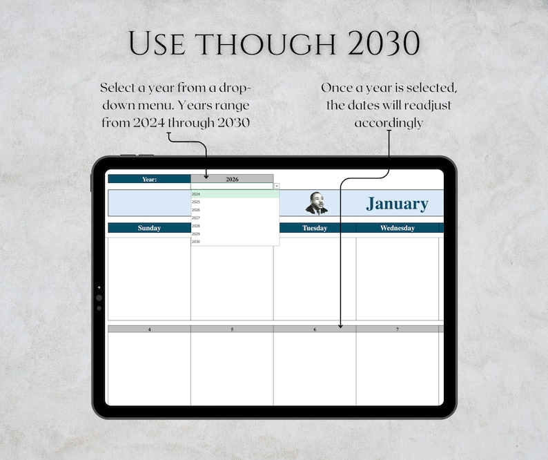 The Ultimate Digital Calendar and Interactive Daily Planner Spreadsheet ...