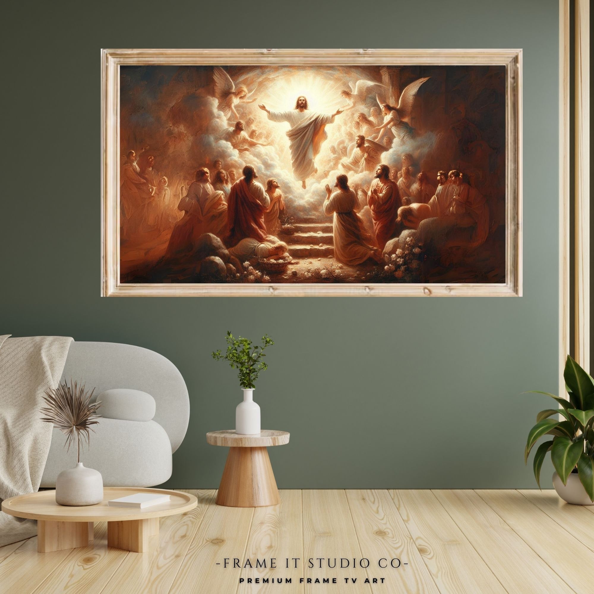 FRAME TV Art, Jesus Resurrection, Jesus Christ Art, Spring Frame Tv ...