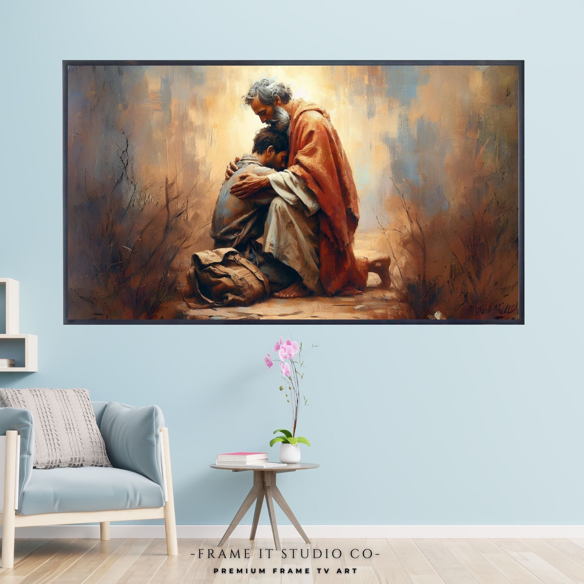 FRAME TV Art, the Prodigal Son 2, Jesus Christ Art, Spring Frame Tv ...