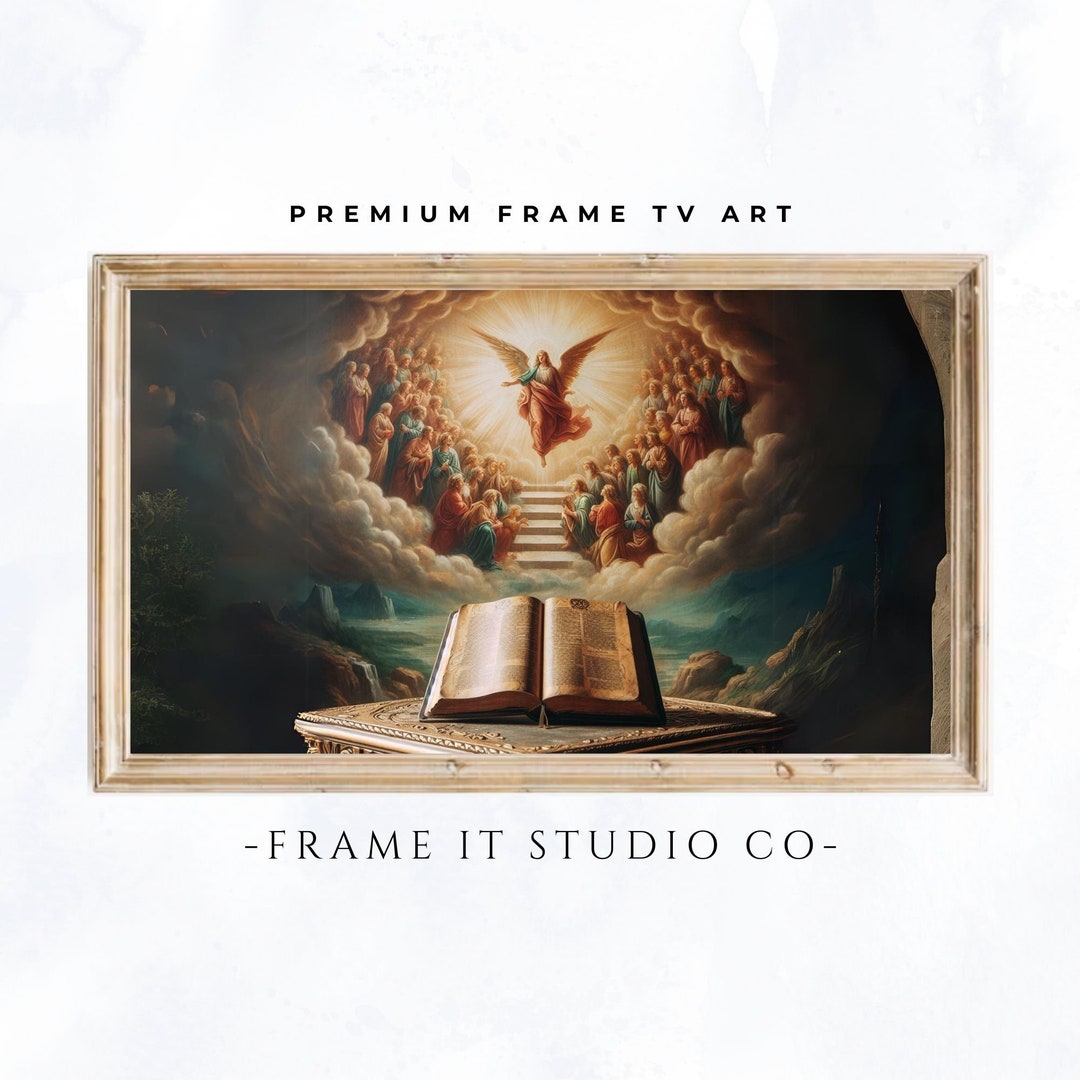 FRAME TV Art, Jesus, the Holy Bible, Torah, Word of God, Jesus Christ ...