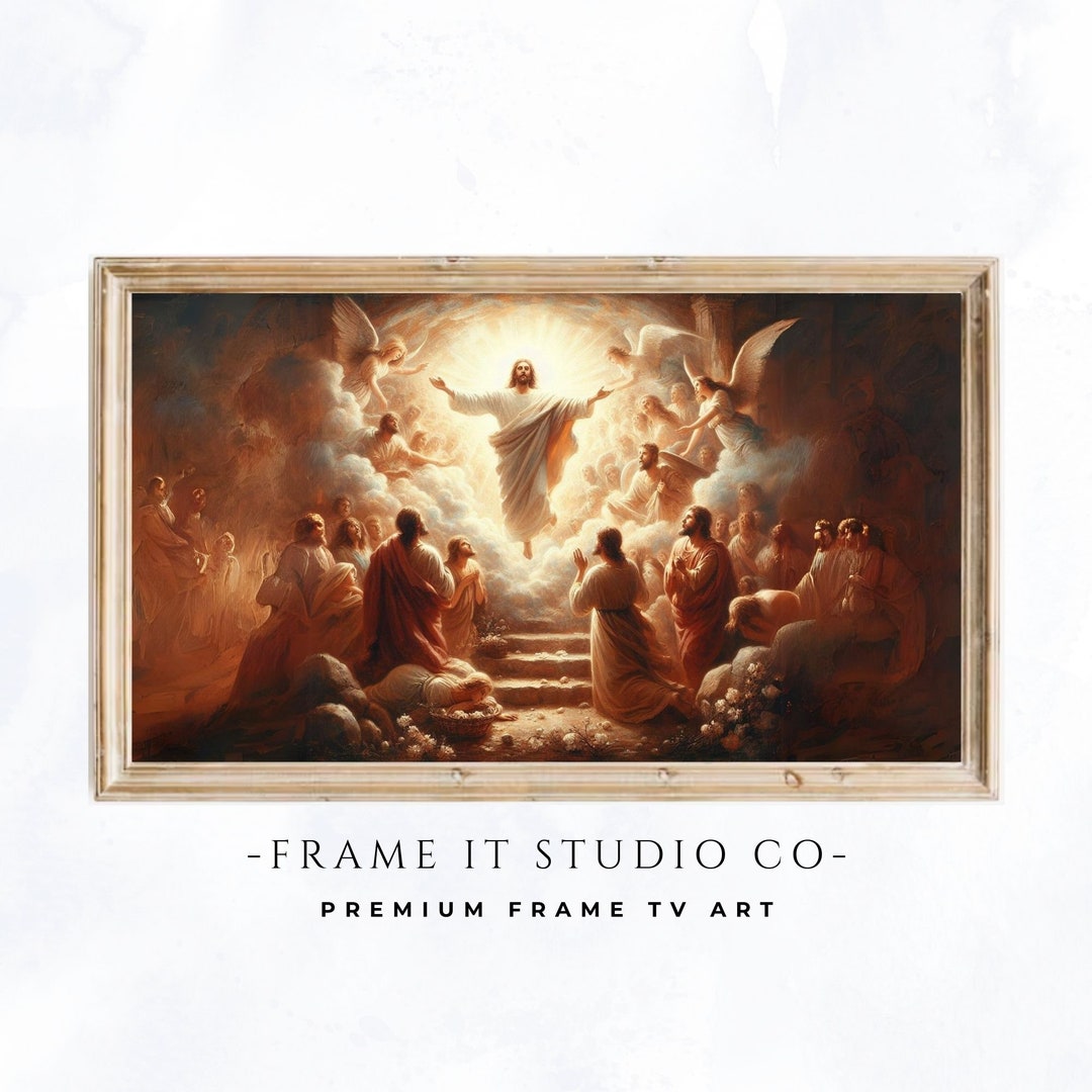 FRAME TV Art, Jesus Resurrection, Jesus Christ Art, Spring Frame Tv ...