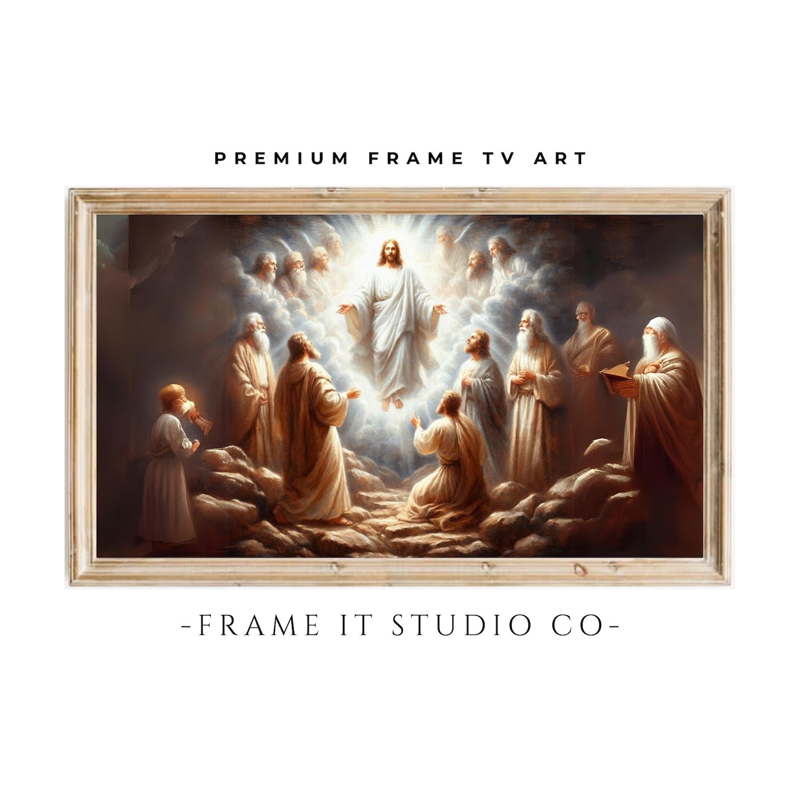 FRAME TV Art, the Transfiguration, Jesus Christ Art, Spring Frame Tv ...