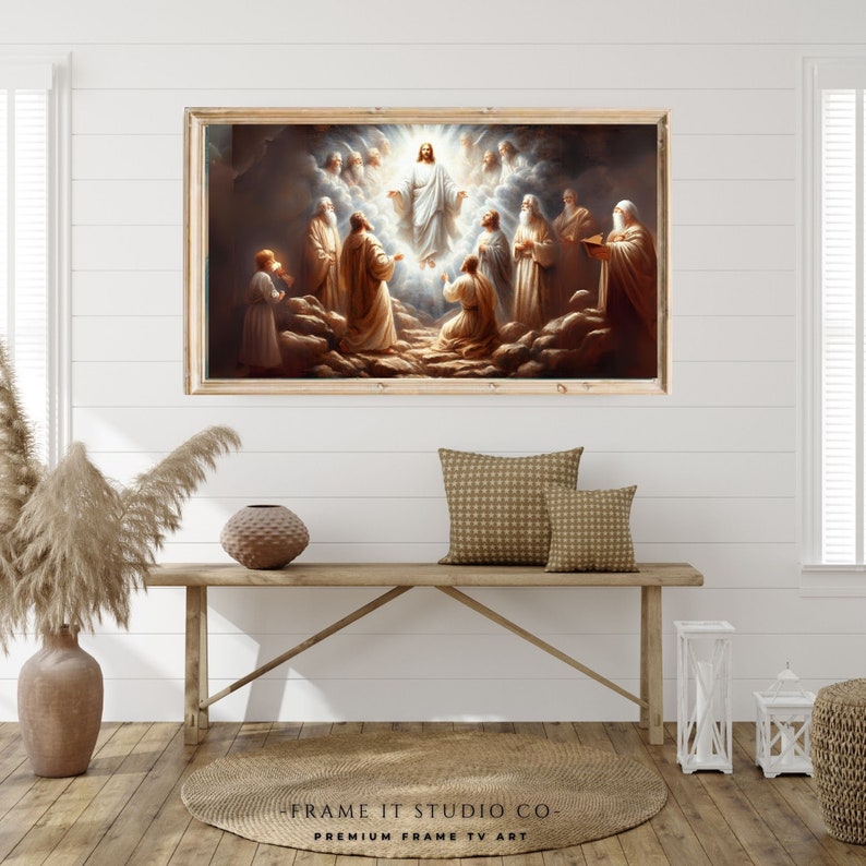 FRAME TV Art, the Transfiguration, Jesus Christ Art, Spring Frame Tv ...