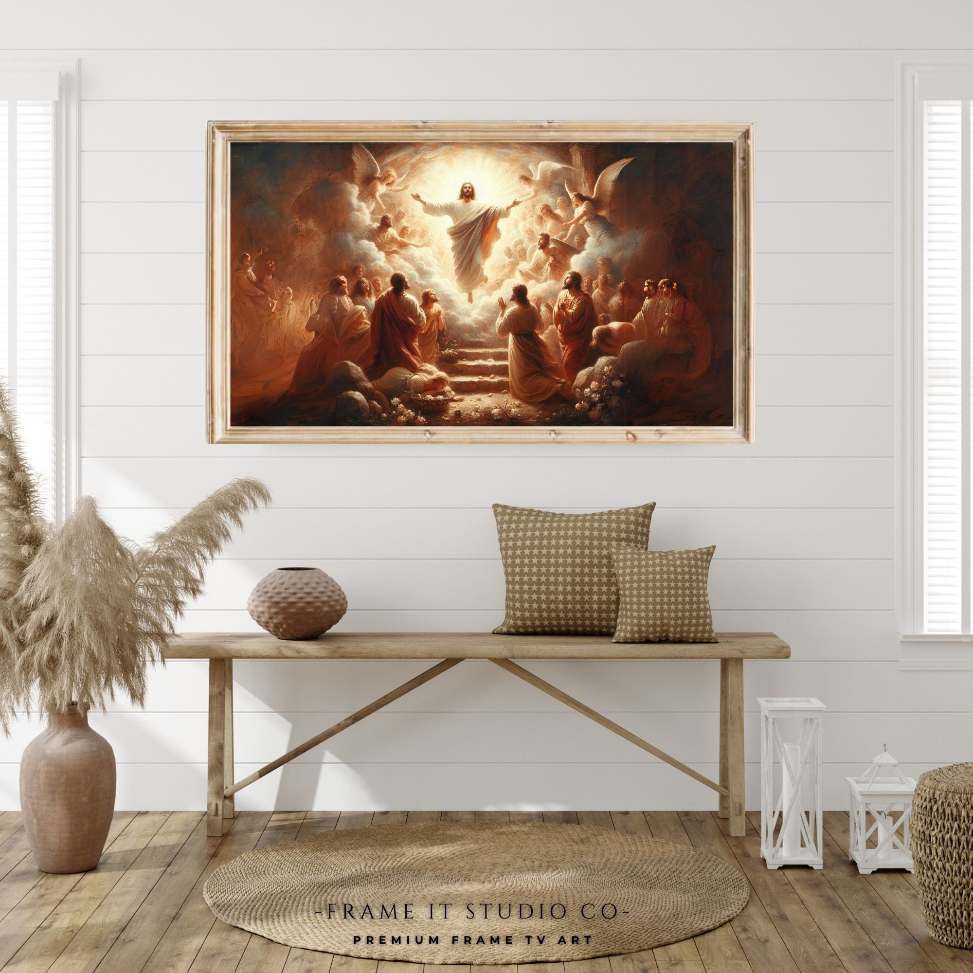 FRAME TV Art, Jesus Resurrection, Jesus Christ Art, Spring Frame Tv ...
