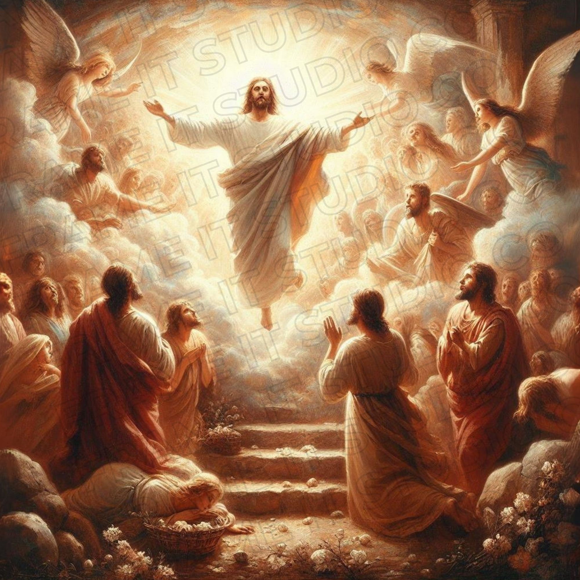 FRAME TV Art, Jesus Resurrection, Jesus Christ Art, Spring Frame Tv ...