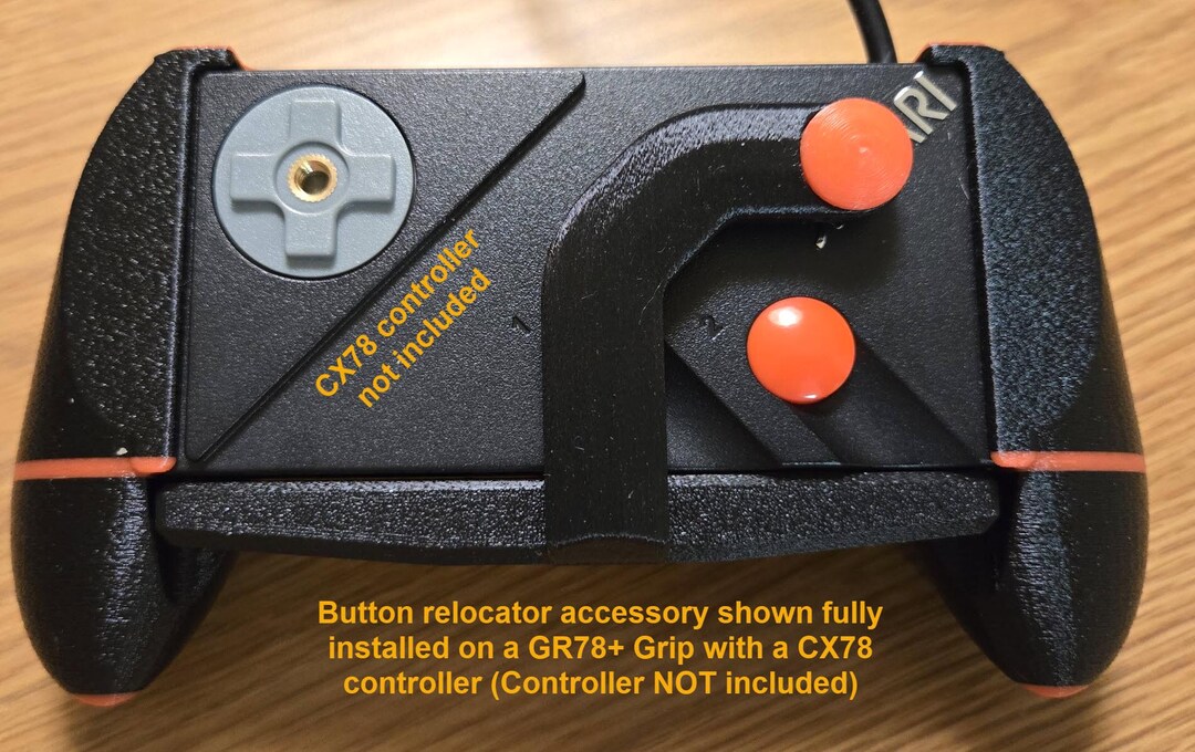 Atari CX78 Gamepad Grip + Button Relocator Set - Etsy