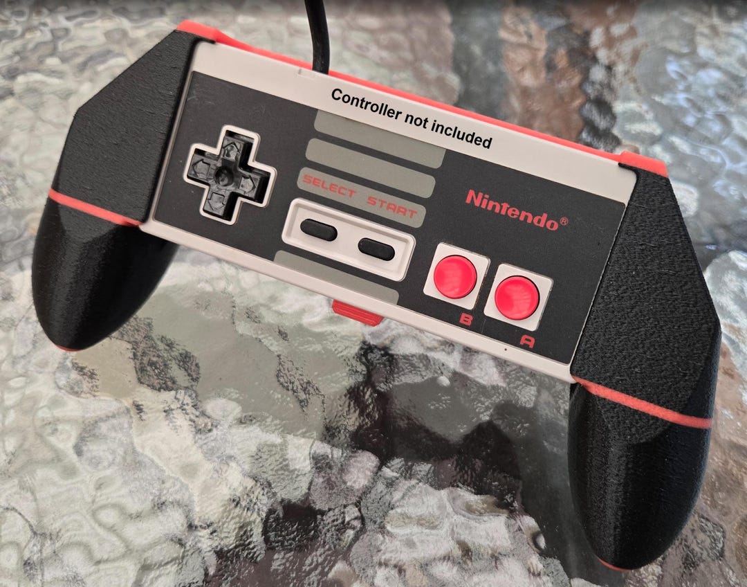 Classic NES-004 Grip Attachment for a Reimagined Modernized Retro ...