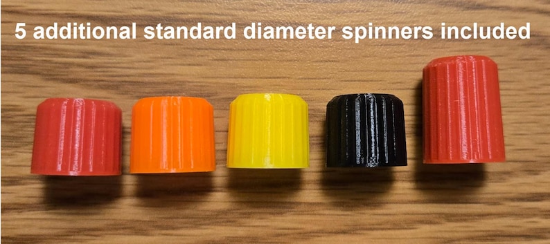 Game Station Go Spinner Kit: 37mm Weighted Spinner - Etsy